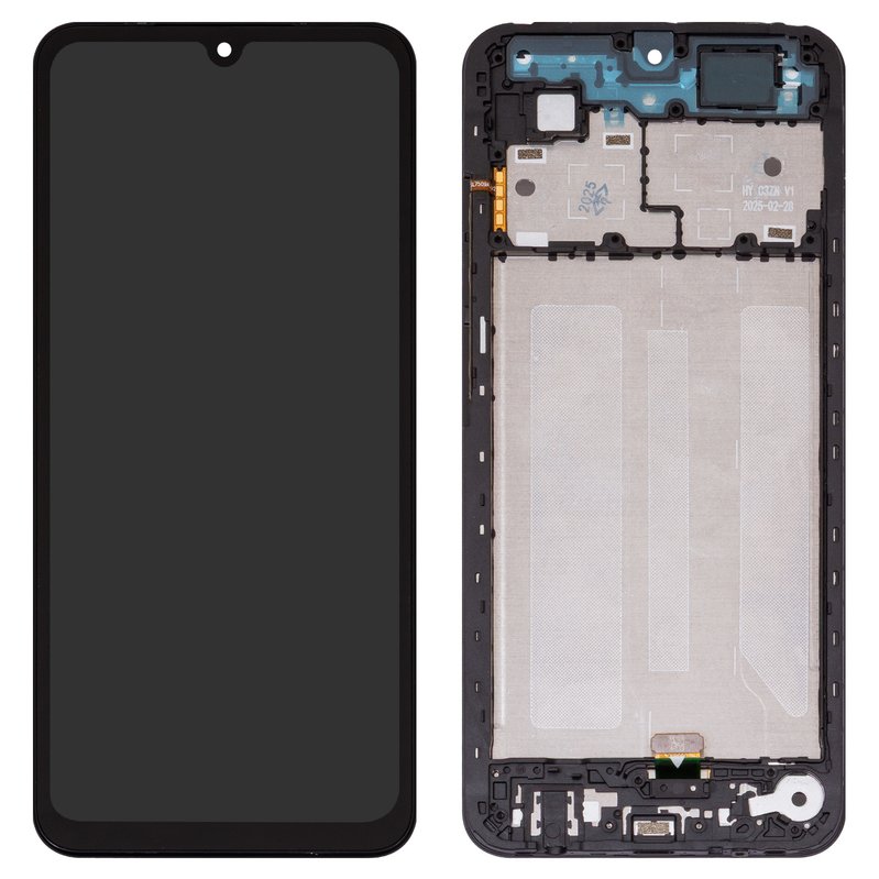 LCD compatible with Xiaomi Redmi A5 4G, (black, with frame, Original ...