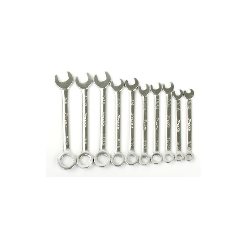 Combination Wrench Set Pro'sKit HW-609A/608A - ToolBoom